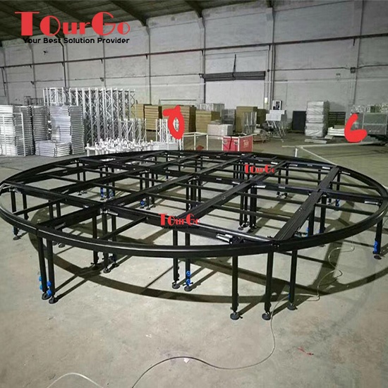 China Custom Aluminum Stage Platform For Trade Show