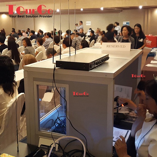 Table Top Interpretation Booth For Conference