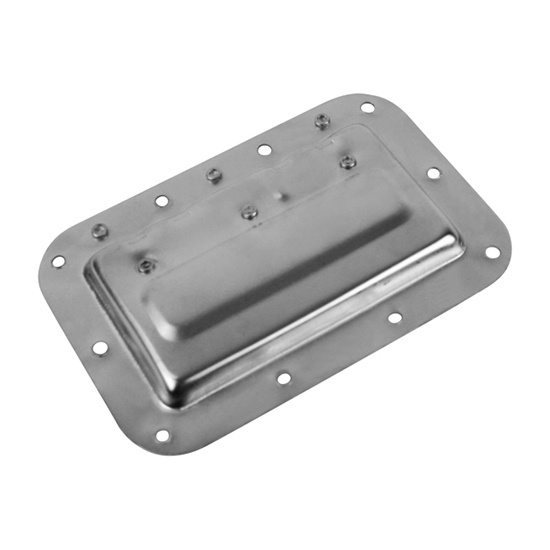 Recessed Spring Loaded Handle - Chrome