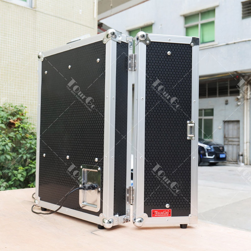 Make-Up Mirror Flight Case with Dimmable and Colour Temperature Control