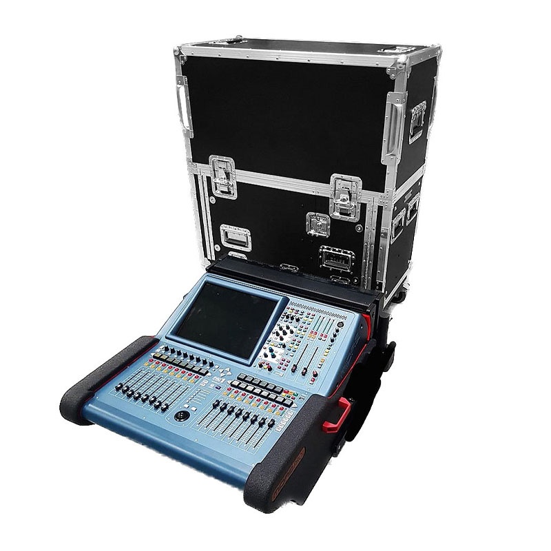 MIDAS PRO1 FLIP-READY HYDRAULIC CONSOLE EASY RETRACTING LIFTING FLIGHT CASE